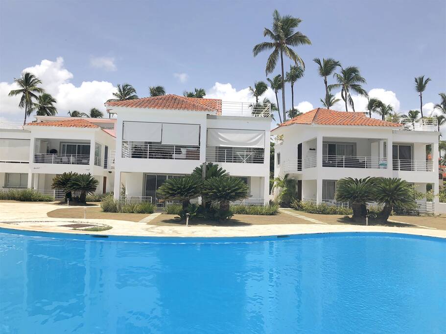 Pool View Condo Beach Club with Terrace - the Dominican Republic