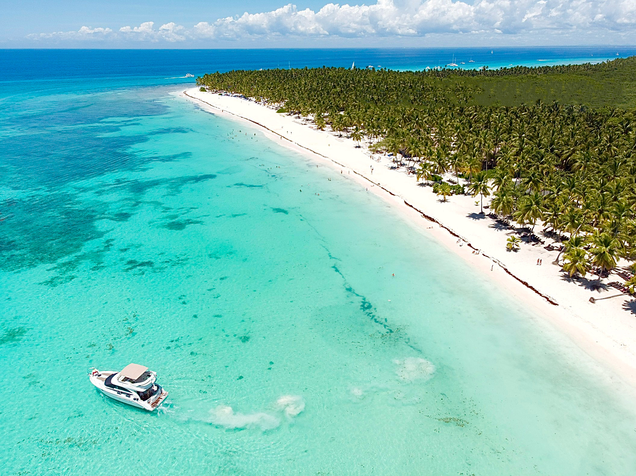 VIP Punta Cana Fishing Tour - Private Yacht Trip to Saona + Snorkeling