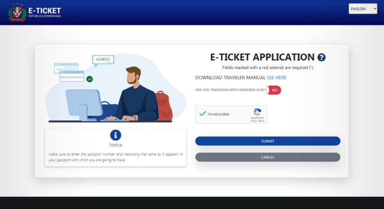 E-ticket Dominican Republic - New Electronic Ticket for the DR 2021